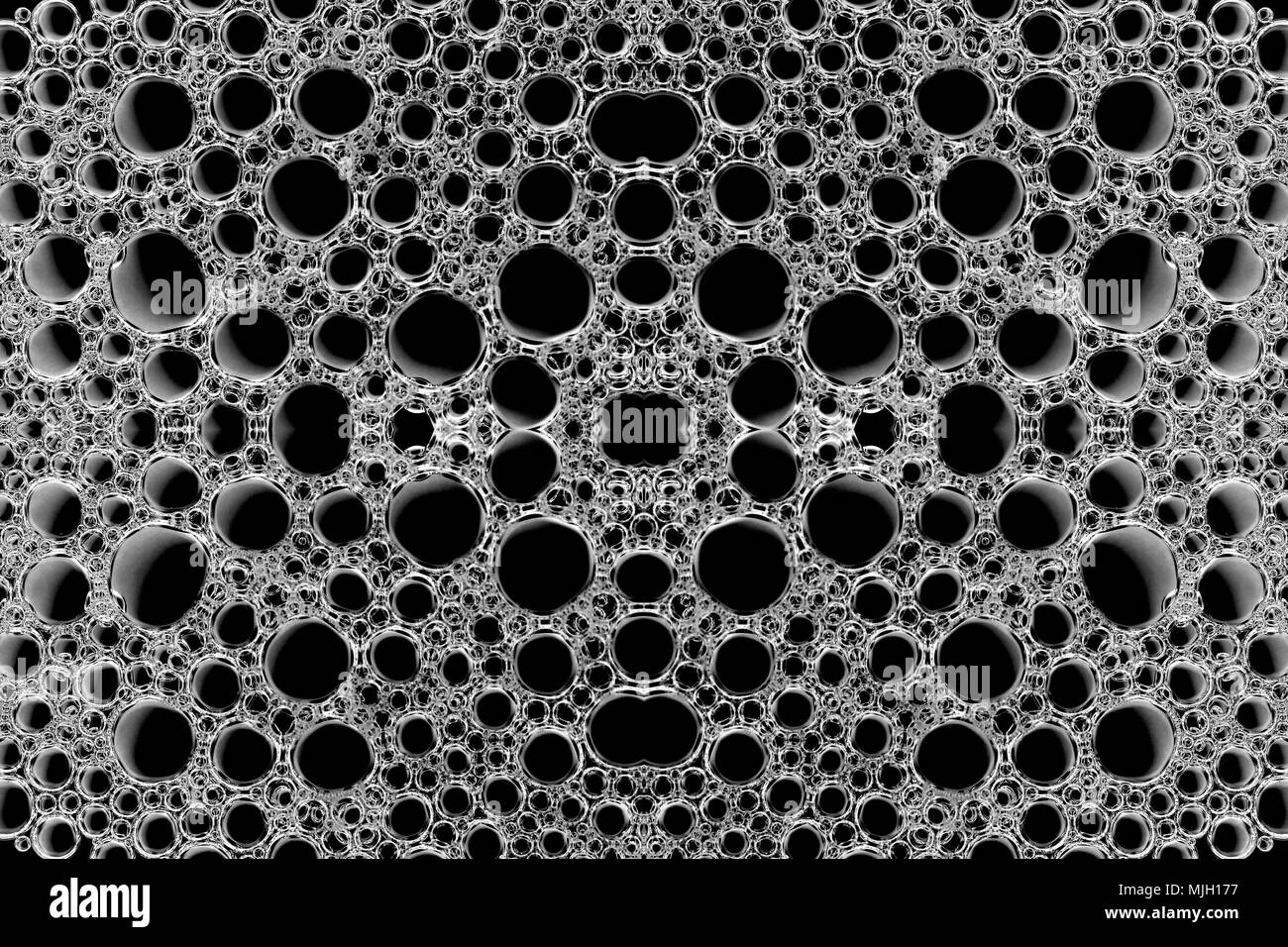 abstract Foamy bubbly water texture background Stock Photo - Alamy