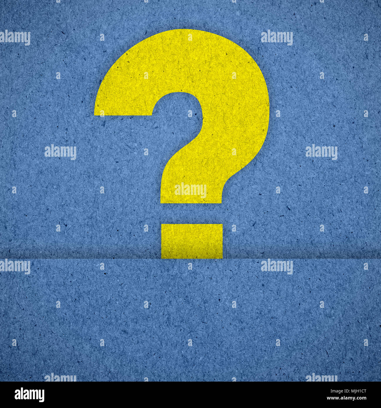 question mark symbols on blue paper texture Stock Photo - Alamy