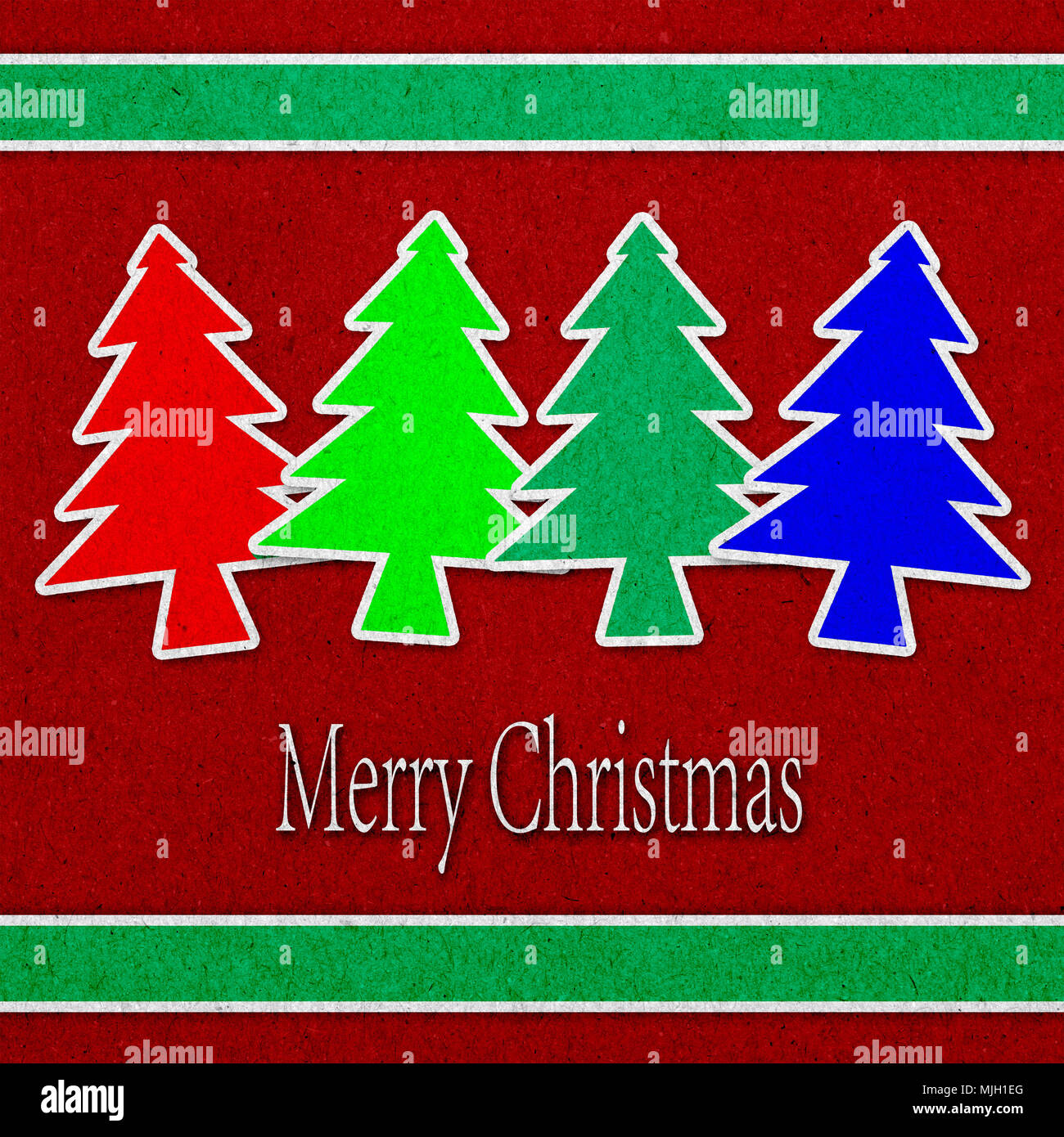 Christmas Card paper Stock Photo - Alamy