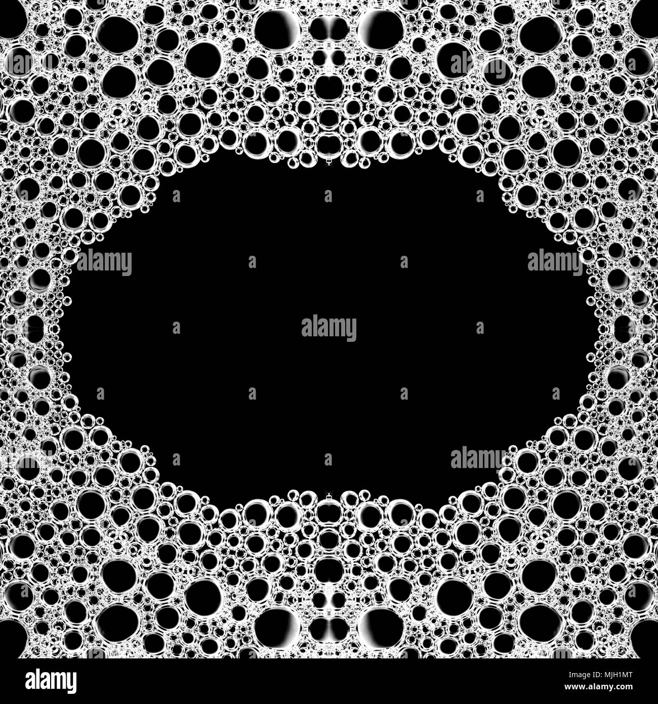 abstract Foamy bubbly water texture background Stock Photo - Alamy