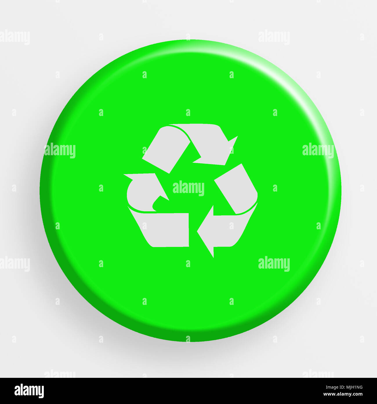 Recycle button hi-res stock photography and images - Alamy