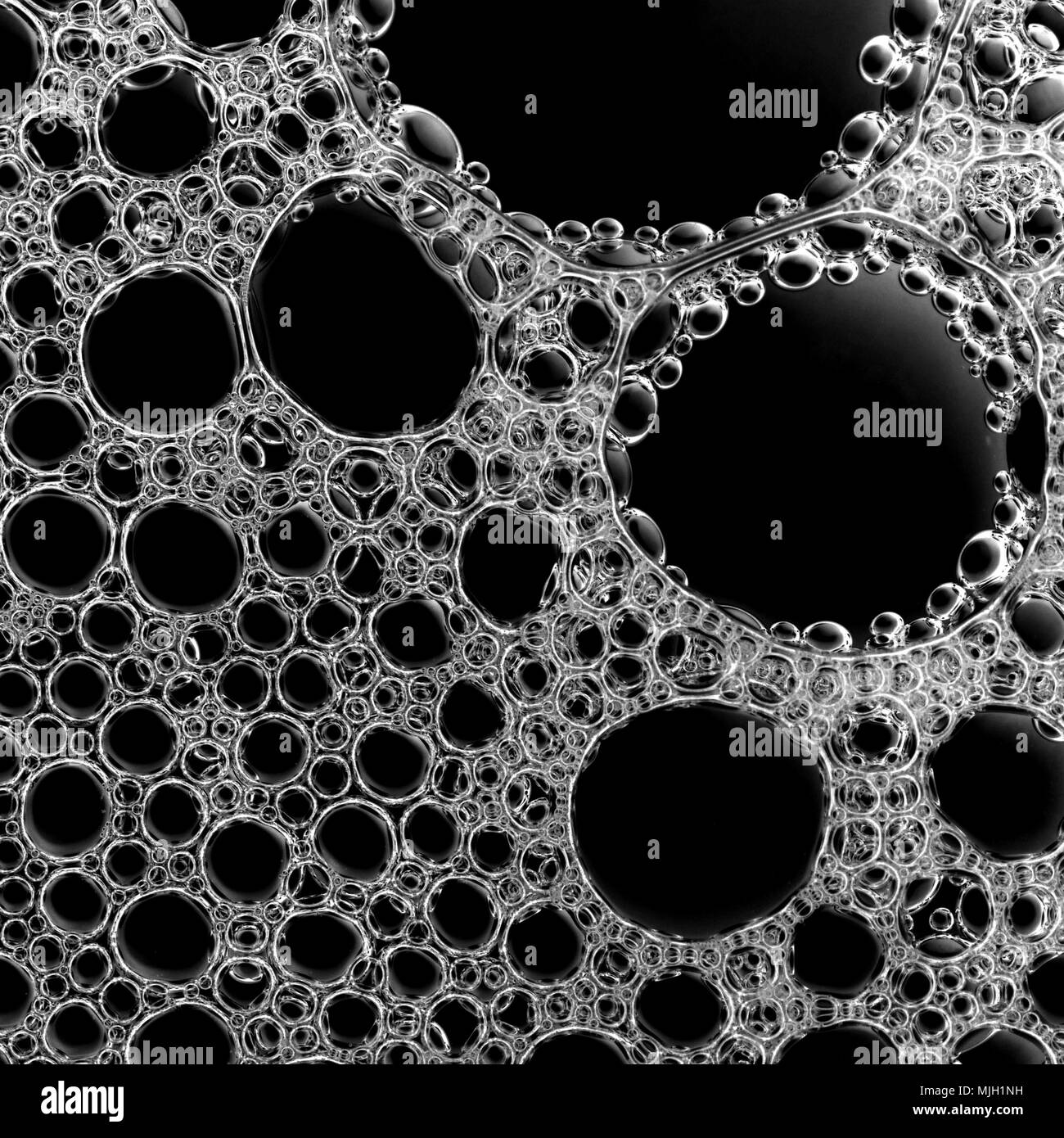 abstract Foamy bubbly water texture background Stock Photo - Alamy