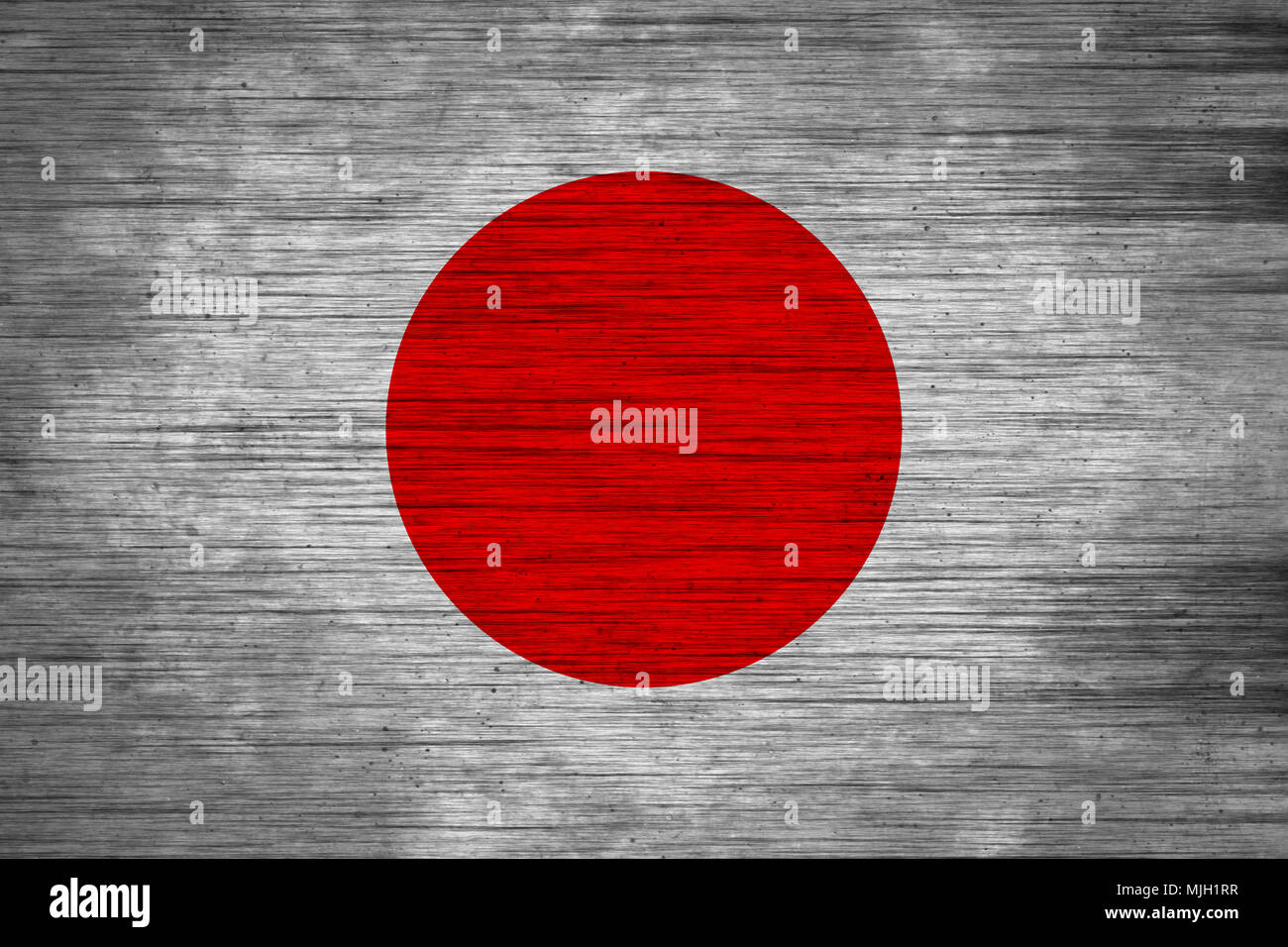 Japan flag on wood texture Stock Photo - Alamy