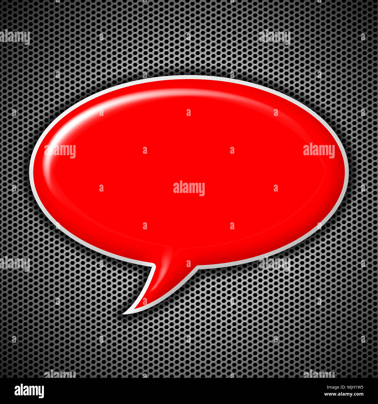 Tablet bubble message design hi-res stock photography and images - Alamy