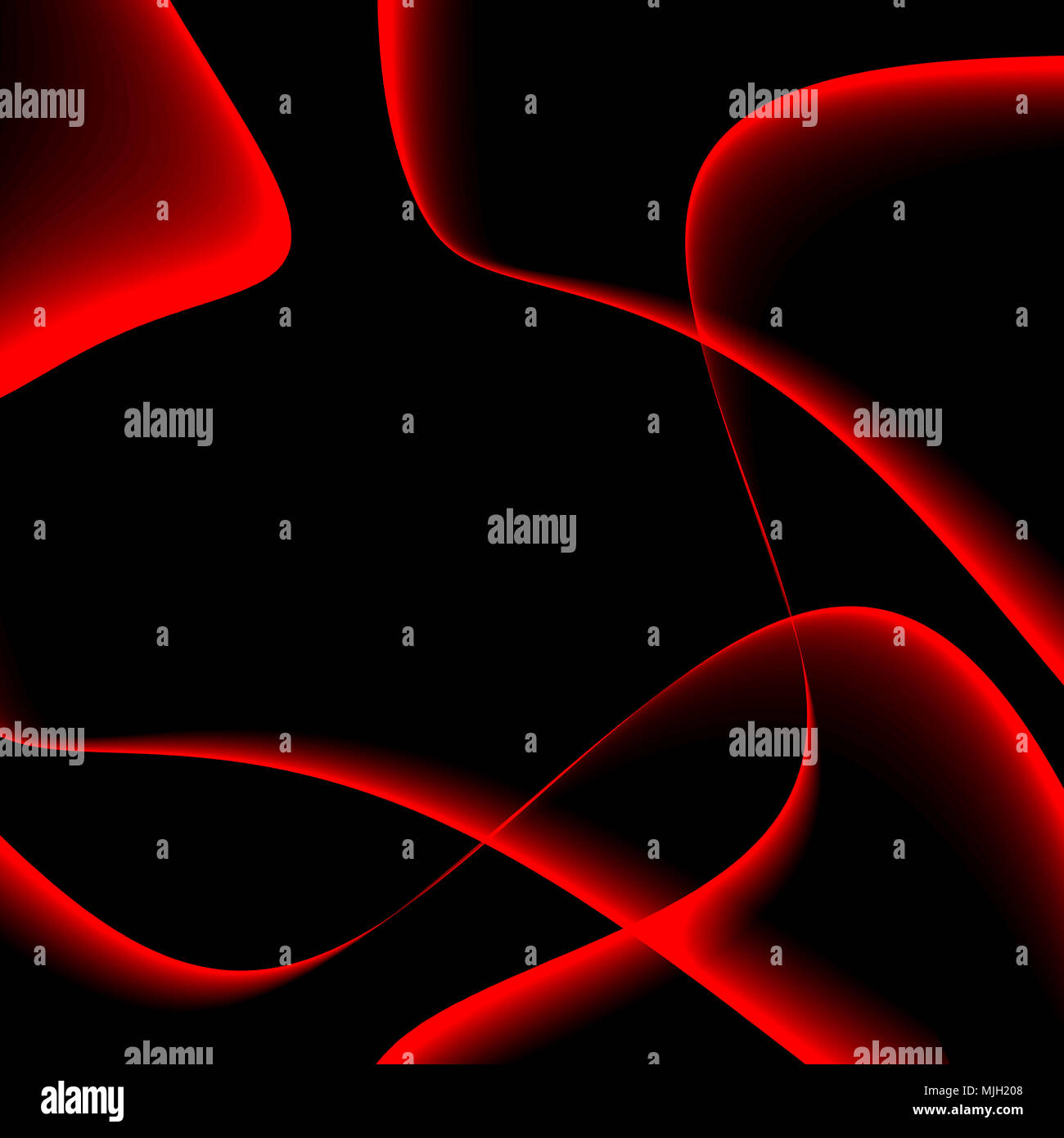 red Light Wave abstract background for various design artworks Stock ...