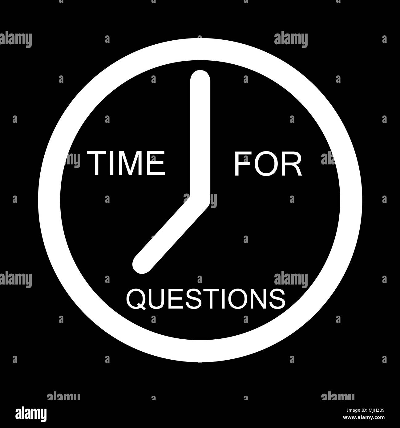 Time to be very clear Black and White Stock Photos & Images - Alamy