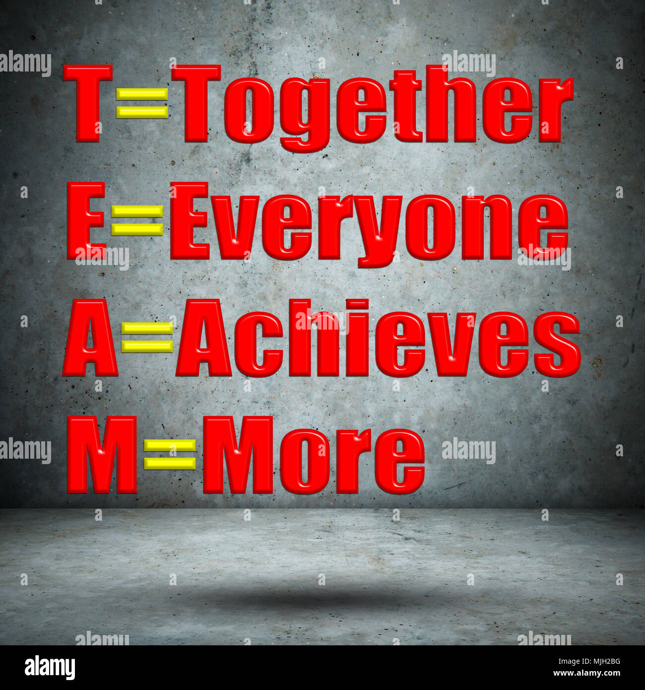 Together everyone achieves more hi-res stock photography and images - Alamy