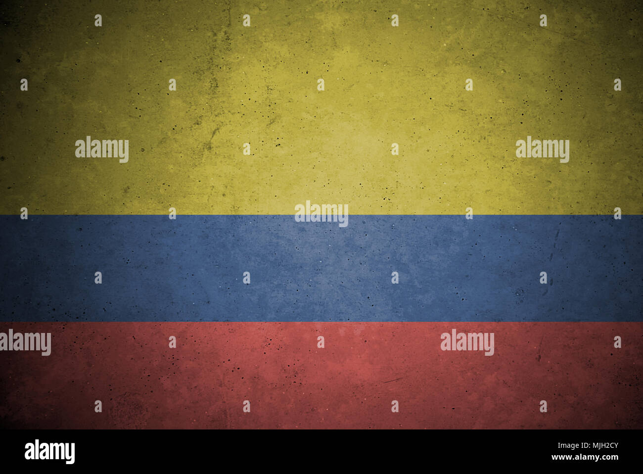 colombia flag pattern on the concrete wall Stock Photo - Alamy