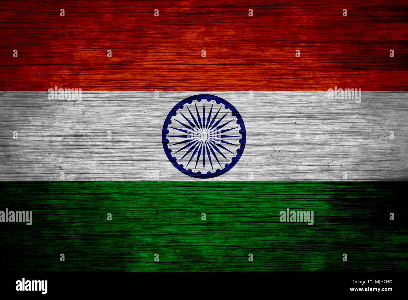India flag on wood texture Stock Photo - Alamy