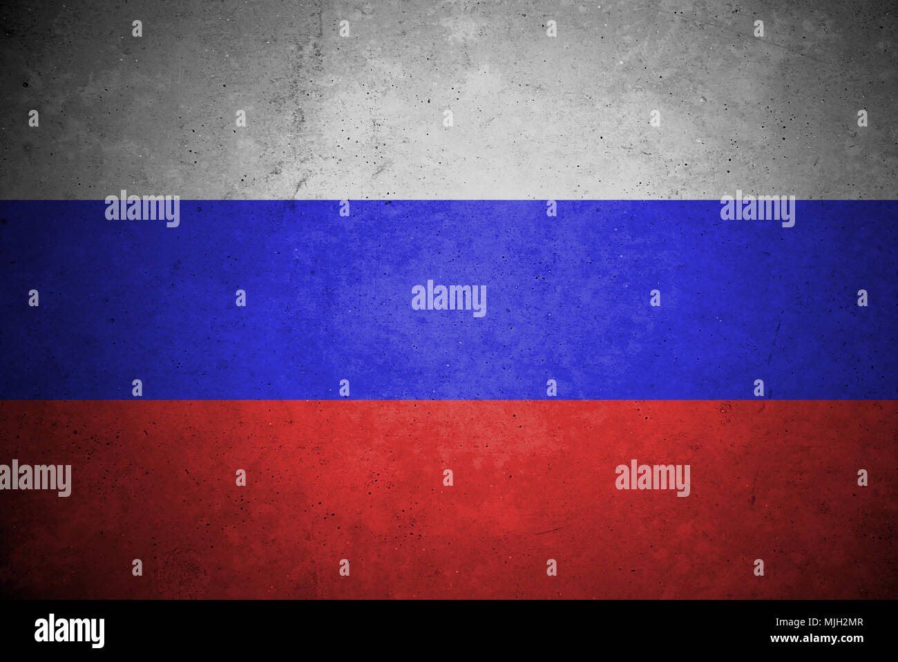 russia flag pattern on the concrete wall Stock Photo - Alamy