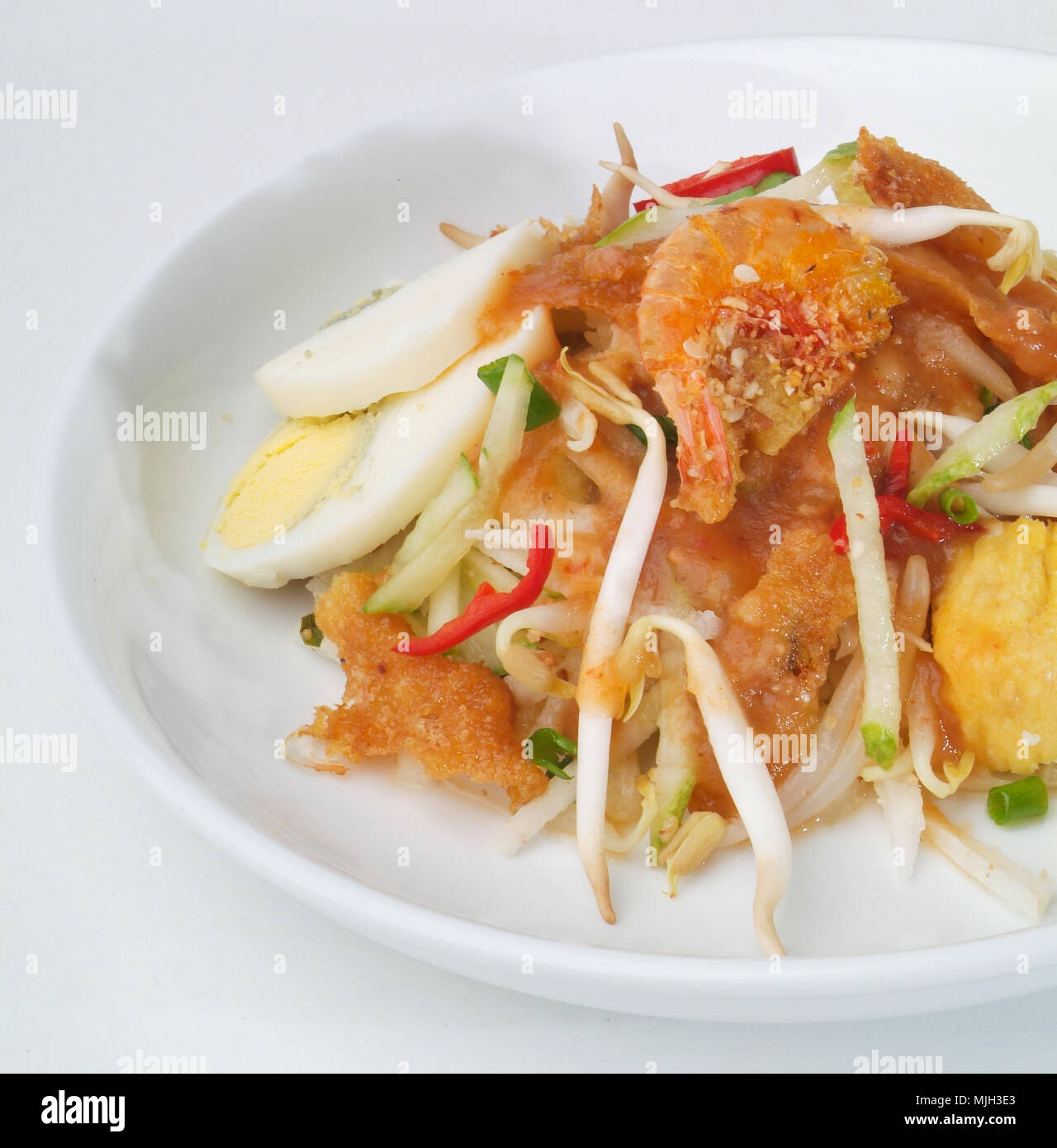 Rojak, Asian salad rojak on the background Stock Photo - Alamy