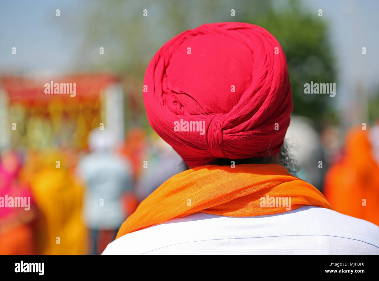 Turbaned old man hi-res stock photography and images - Alamy