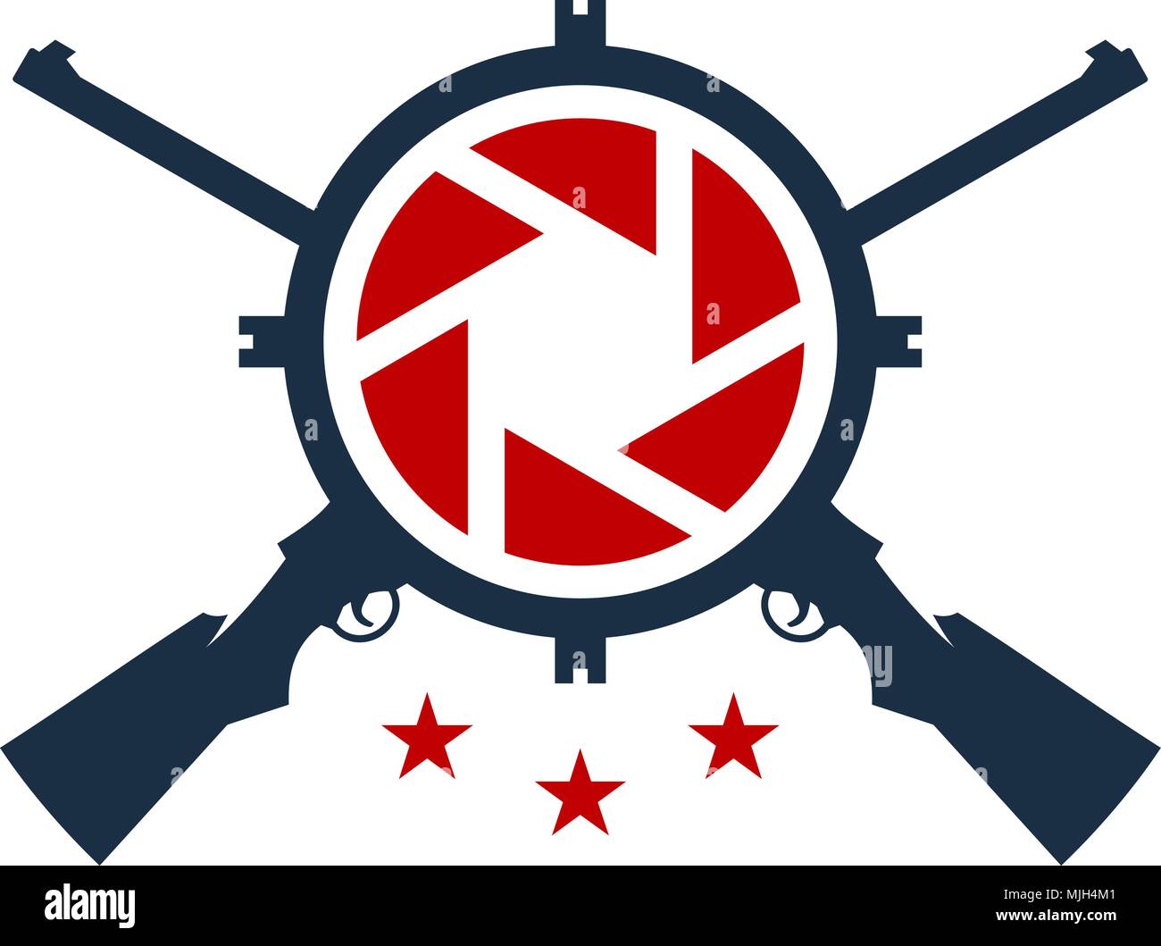 Hunting Icon Logo Design Element Stock Vector Image & Art - Alamy