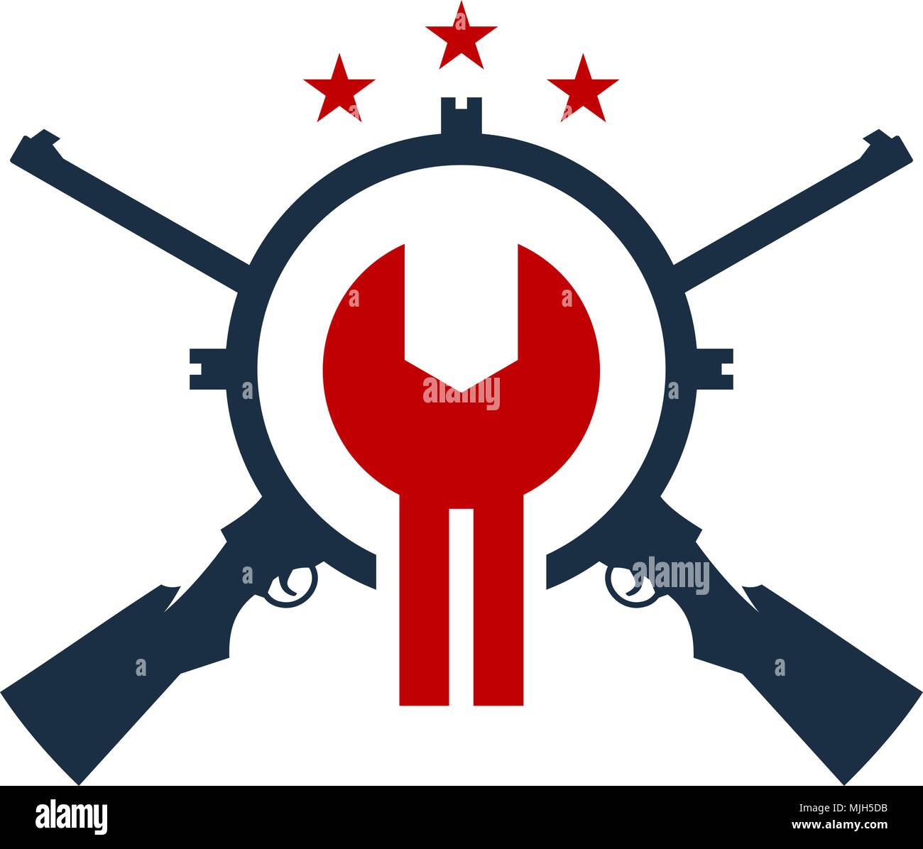 Hunting Icon Logo Design Element Stock Vector Image & Art - Alamy