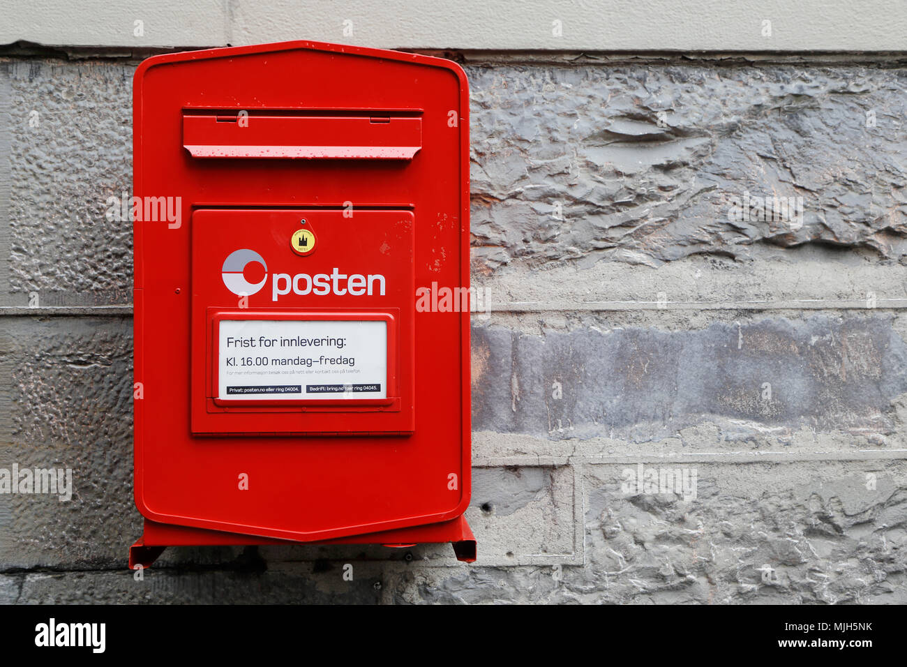 Norwegian letter box hi-res stock photography and images - Alamy