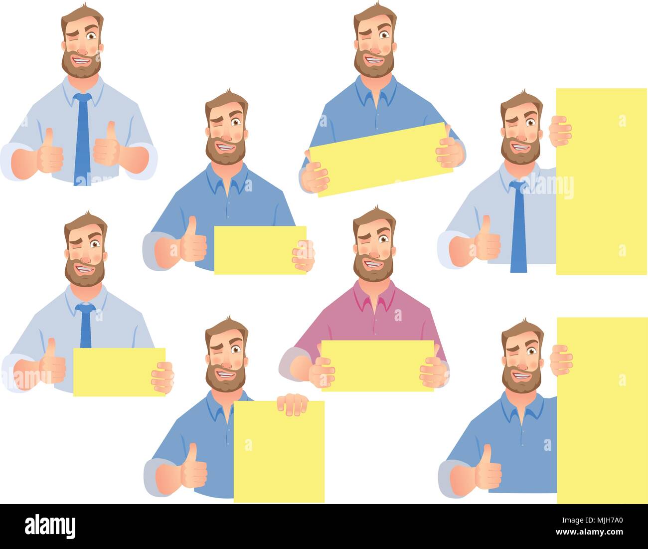 Winking cartoon hi-res stock photography and images - Alamy