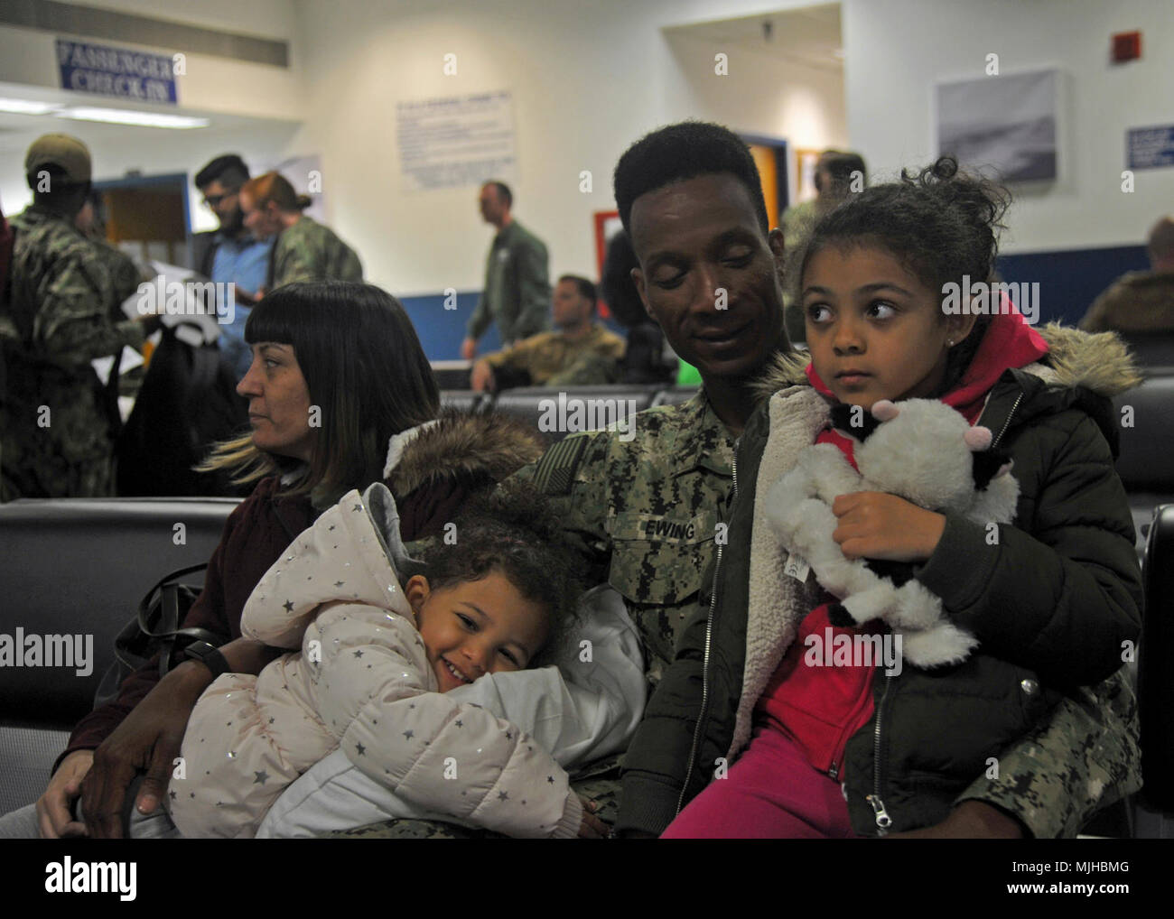 OAK HARBOR, Wash. (Apr. 3, 2018) — Sailors assigned to Patrol Squadron ...