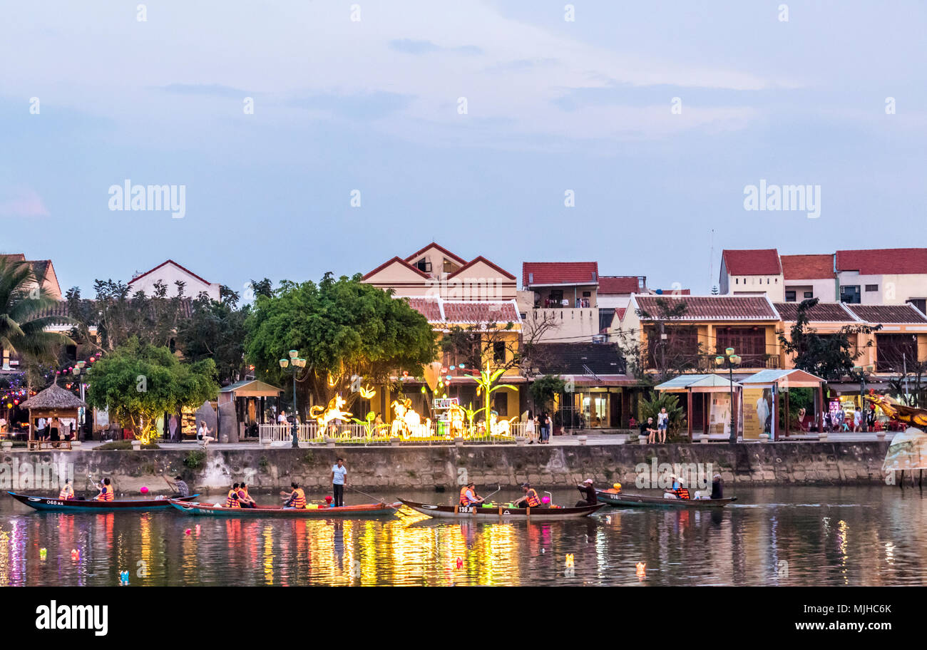 Riverside Hoi An Vietnam Stock Photo - Alamy