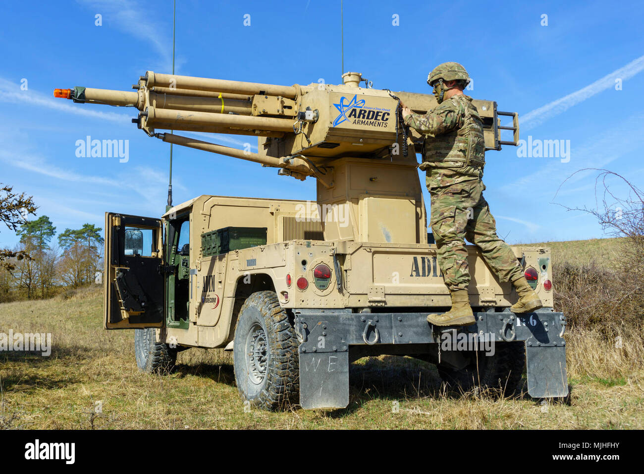 A U.S. Soldier assigned to the 2nd Armored Brigade Combat Team, 1st ...