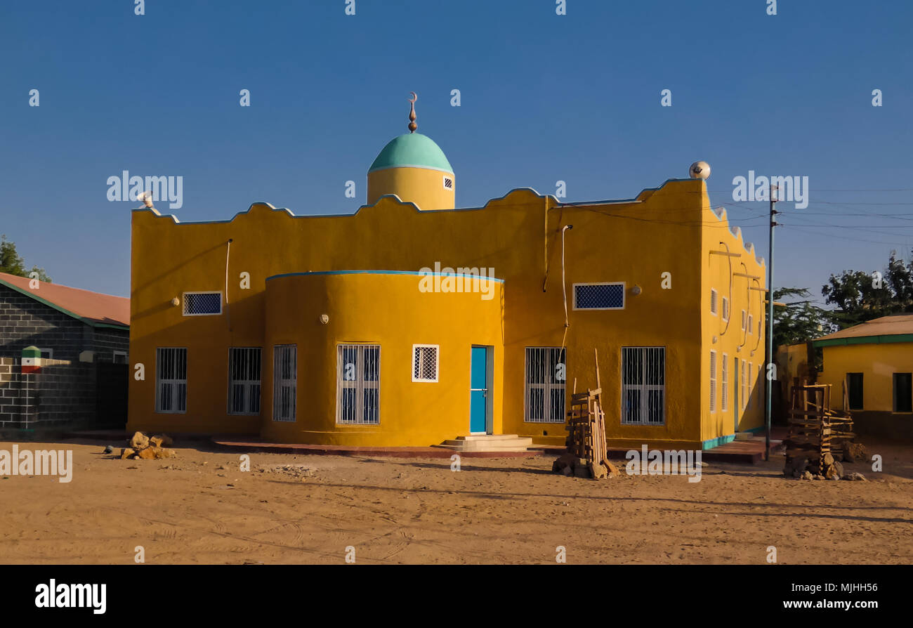 Mosque in Berbera, biggest port city of Somaliland Somalia Stock Photo ...