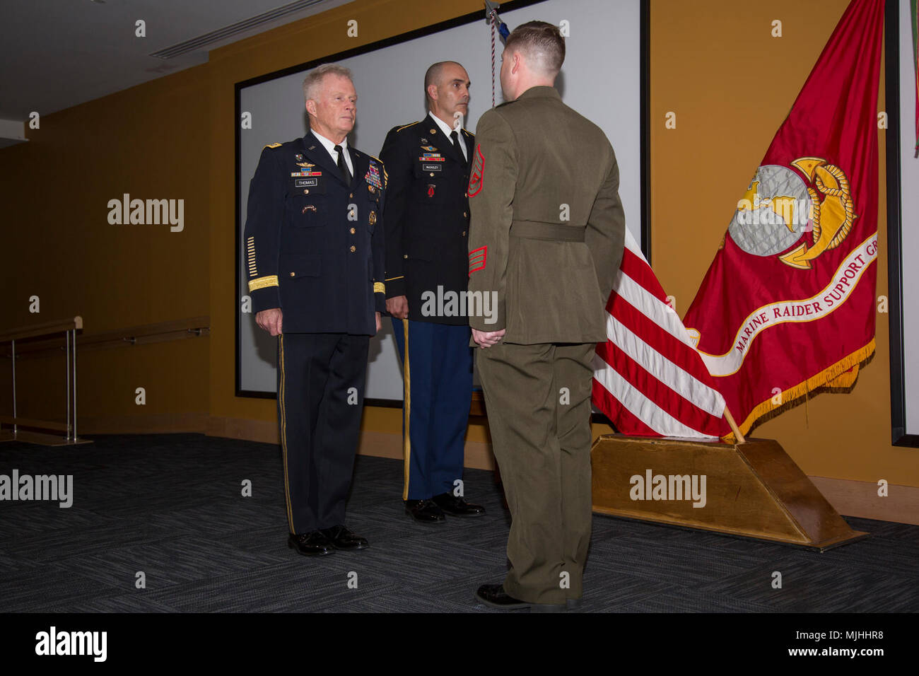 A critical skills operator with 3rd Marine Raider Battalion, Marine ...