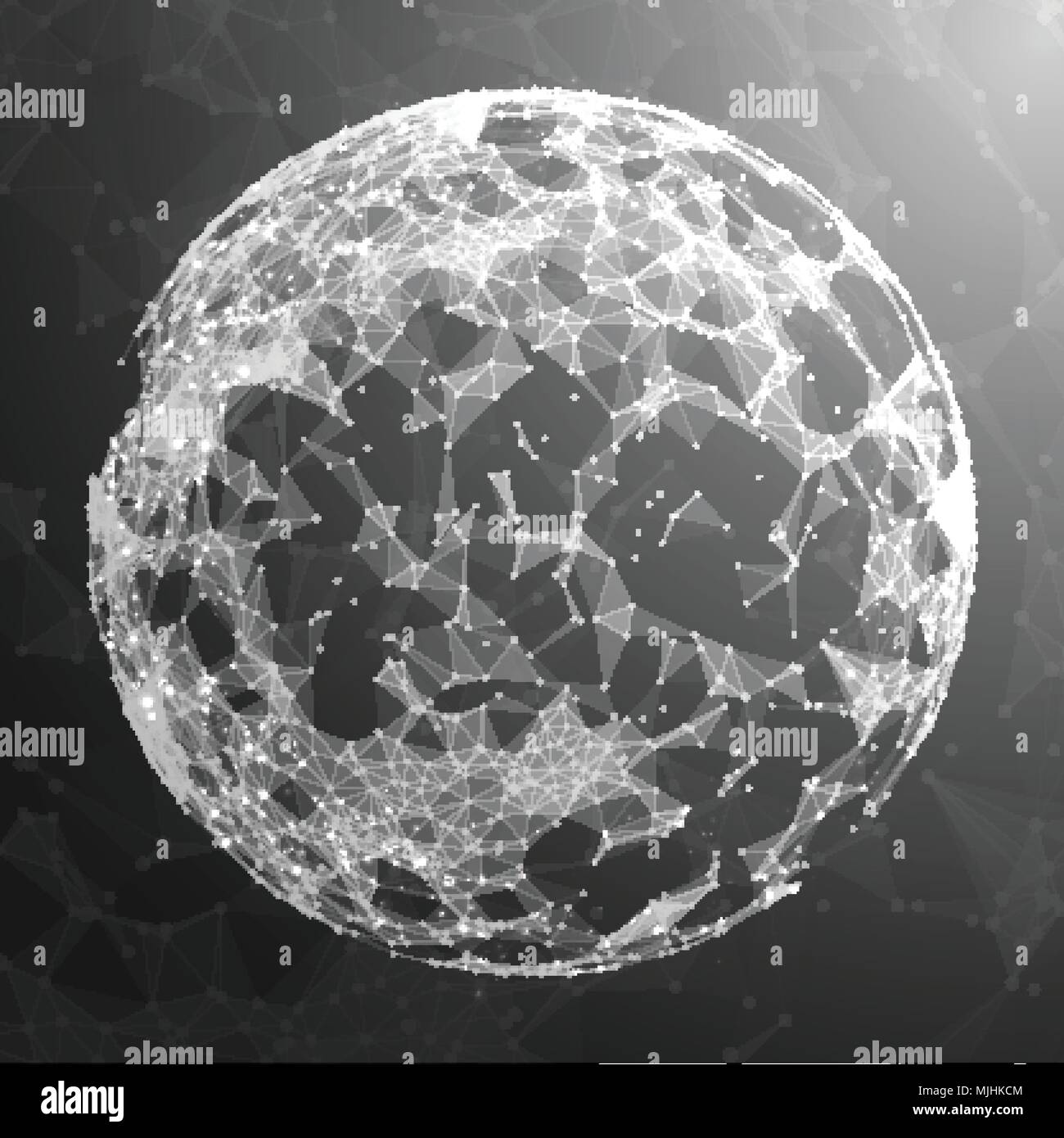 Sphere visualization Stock Vector Images - Alamy