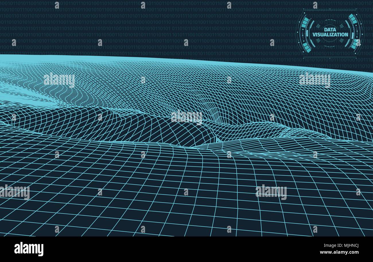 Data visualization background . Futuristic design hud element . Binary ... Data visualization background . Futuristic design hud element . Binary ...