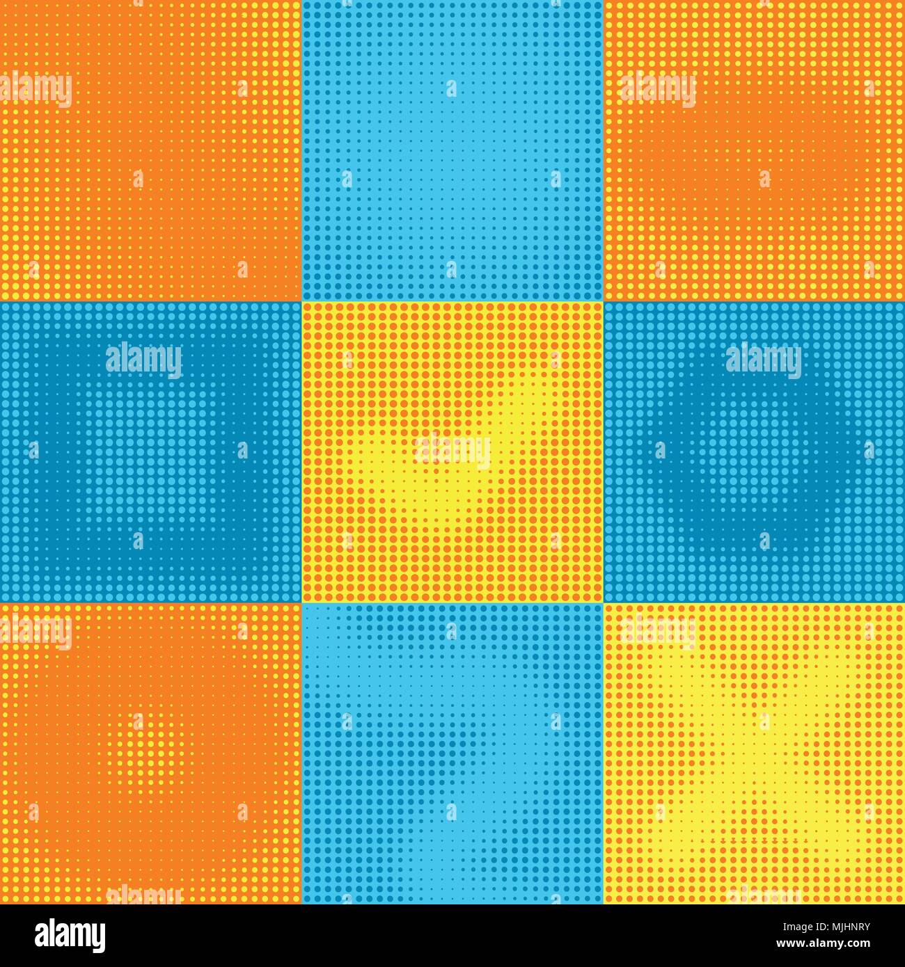 Blue yellow textured abstract art Stock Vector Images - Alamy