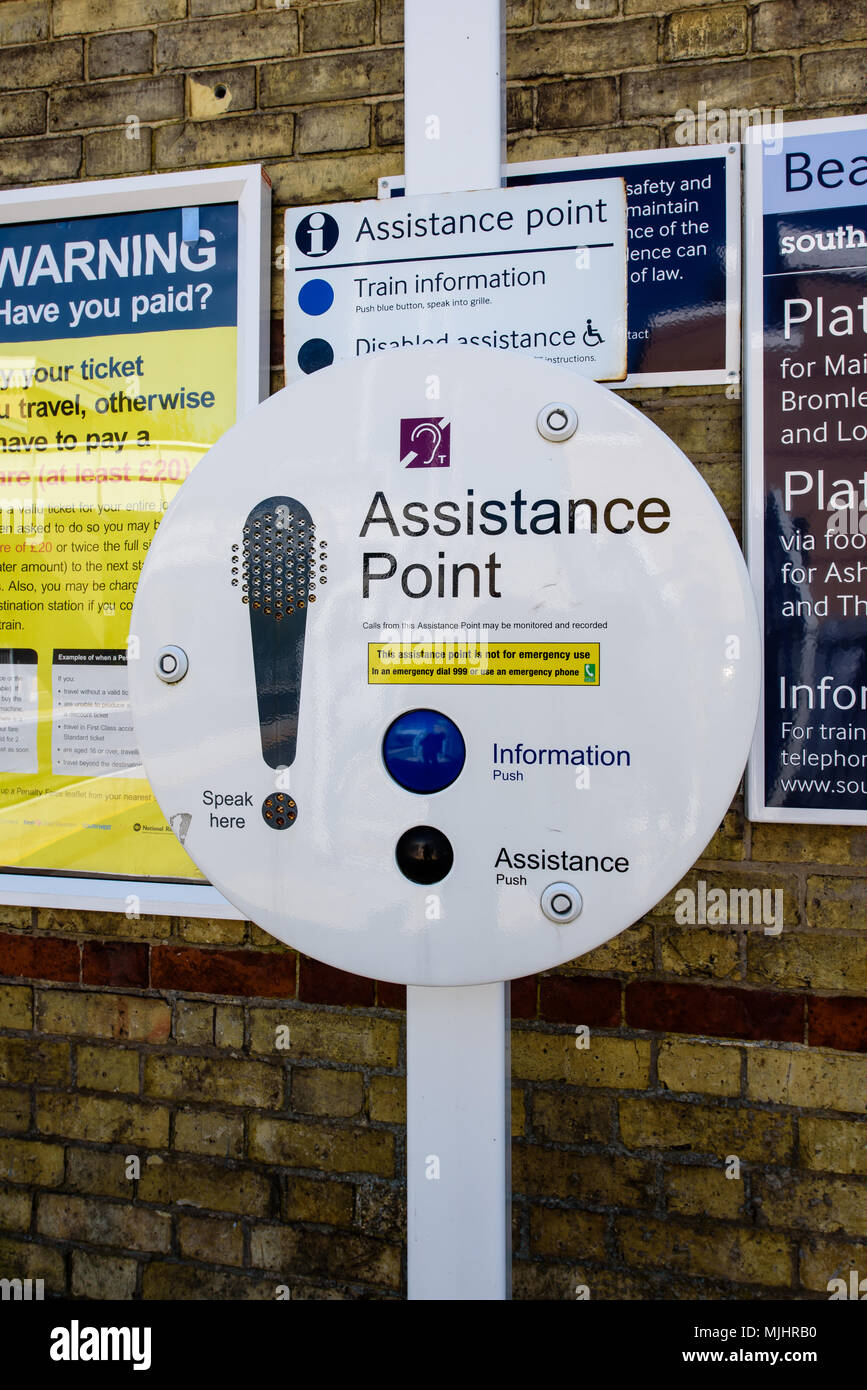 Assistant point network rail Stock Photo - Alamy