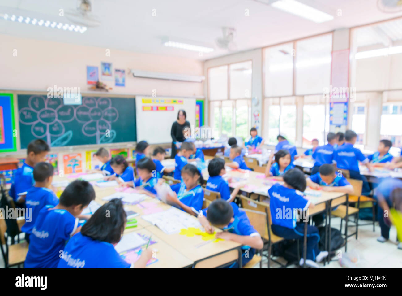 Classroom environment hi-res stock photography and images - Alamy