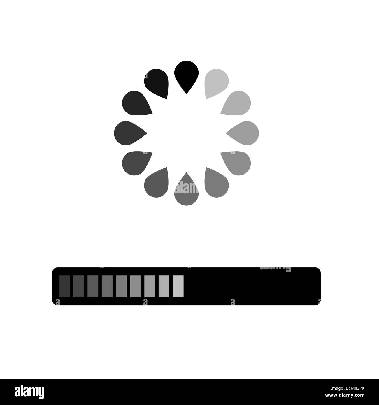 Grey loader Cut Out Stock Images & Pictures - Alamy