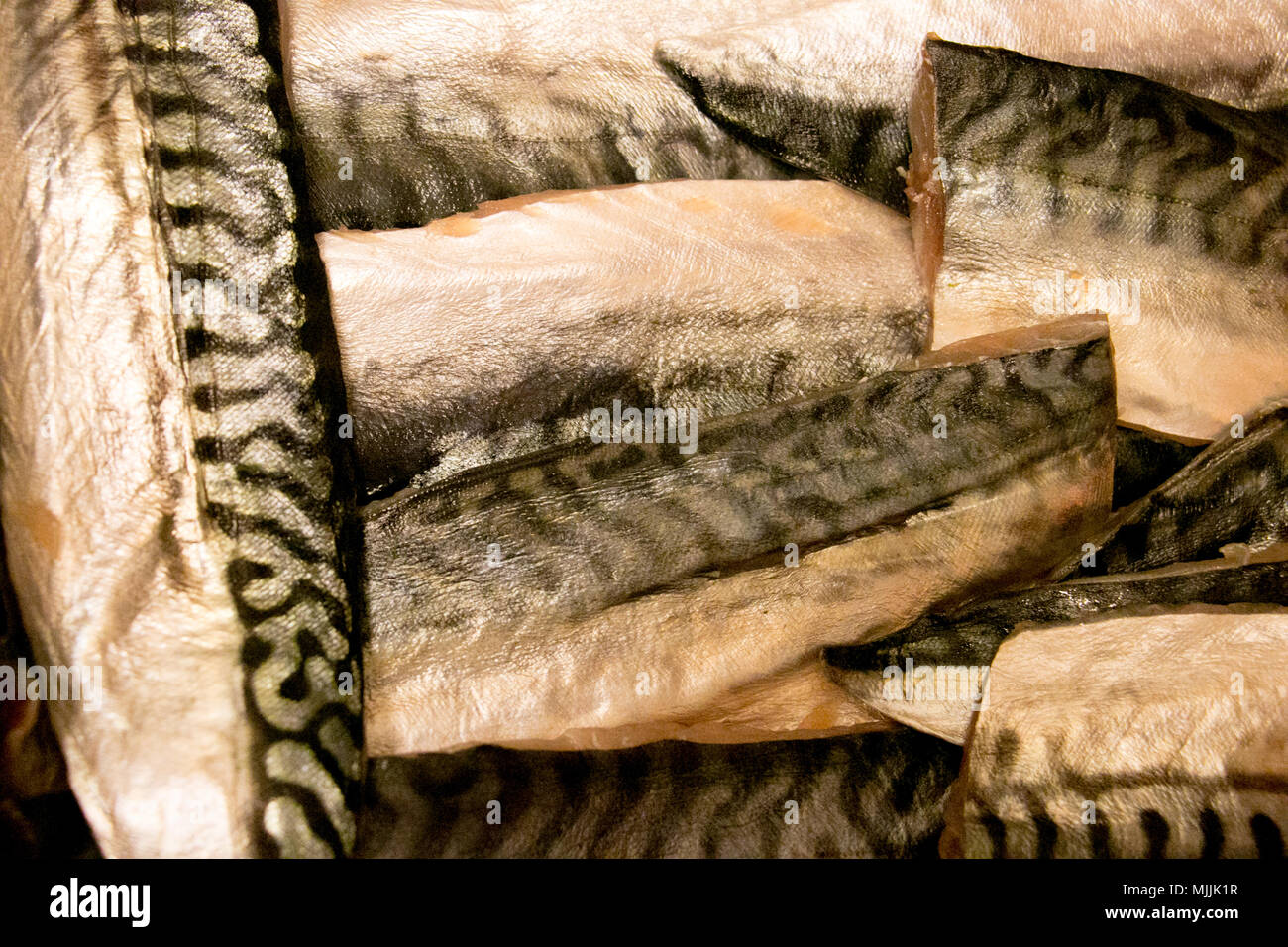 fish prepared for cooking laid down Stock Photo - Alamy