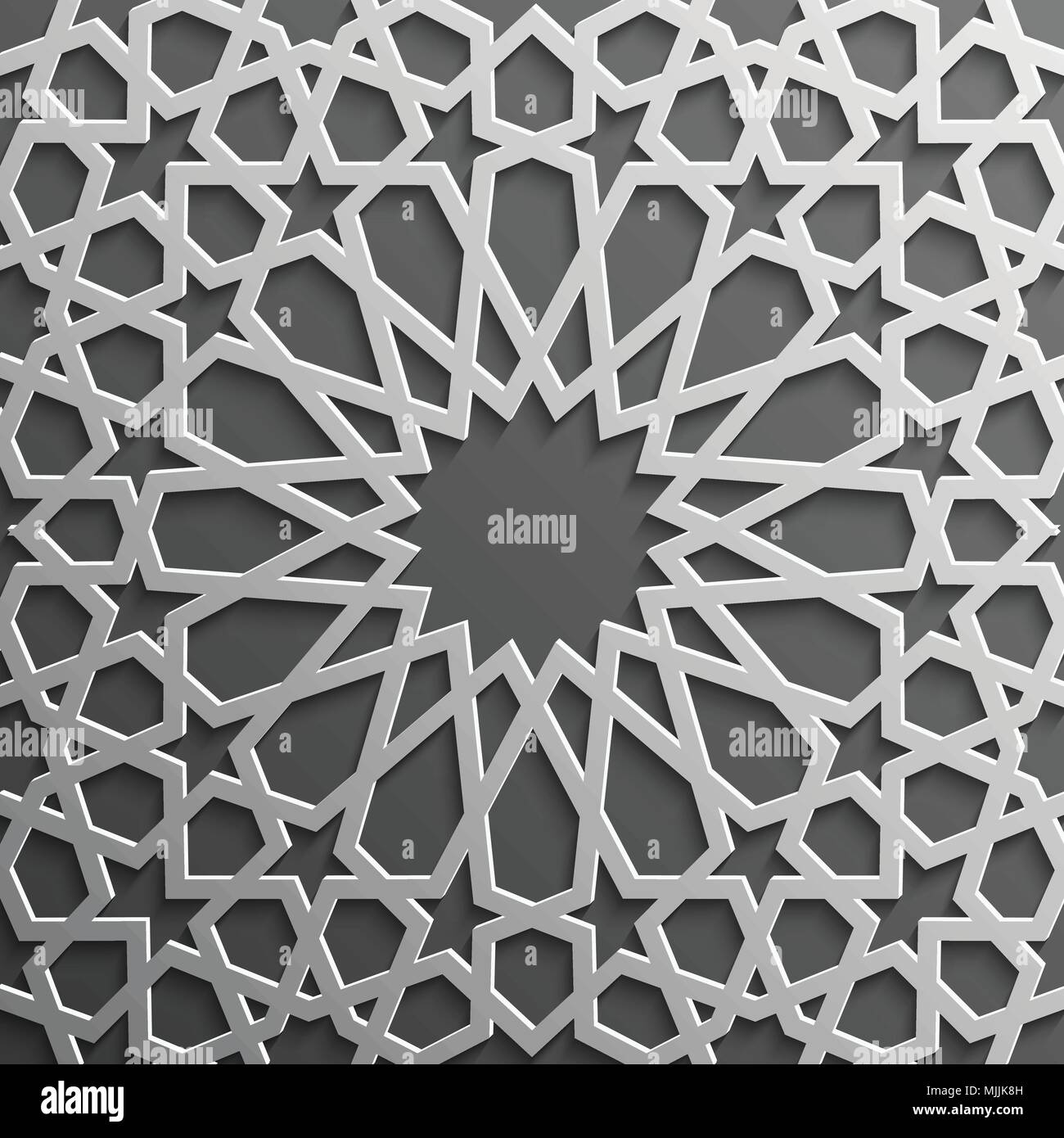 Seamless islamic pattern 3d . Traditional Arabic design element Stock ...