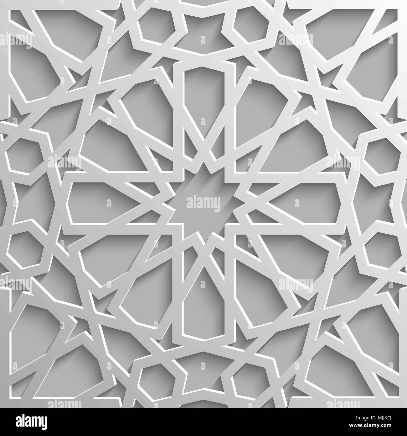 Seamless islamic pattern 3d . Traditional Arabic design element Stock ...