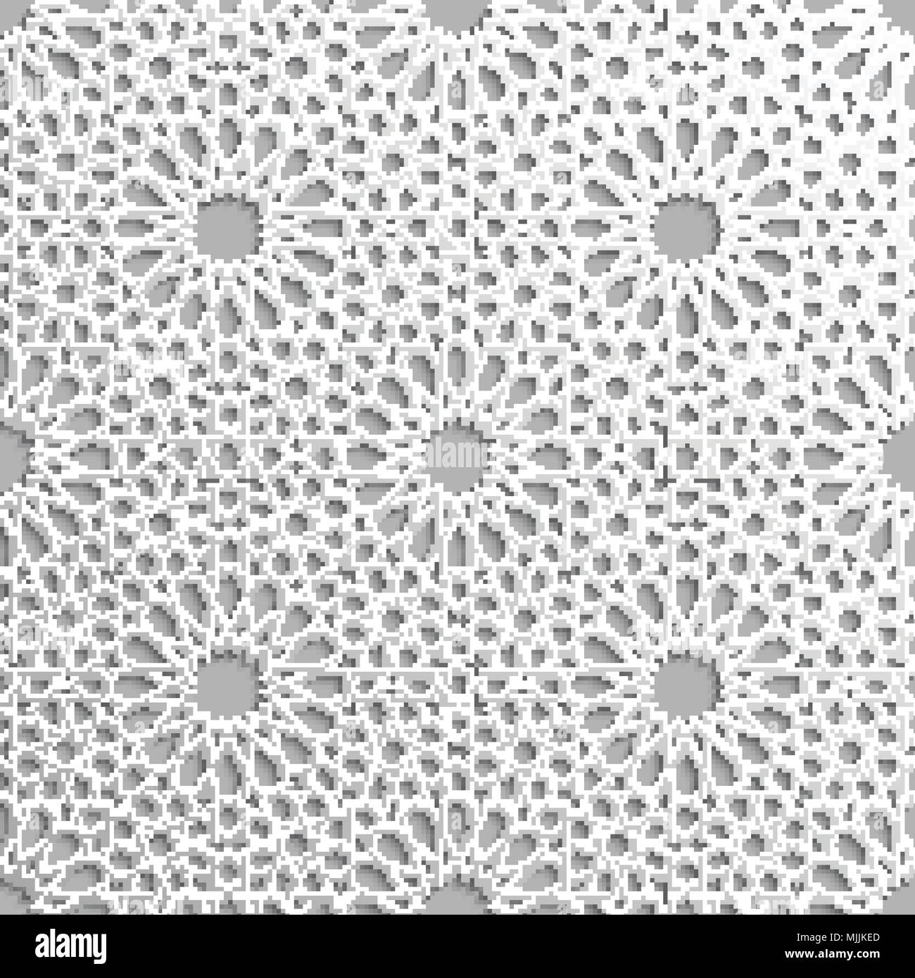 Spanish islamic art Black and White Stock Photos & Images - Alamy