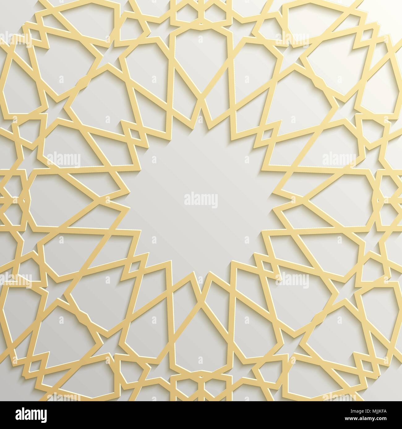 Seamless islamic pattern 3d . Traditional Arabic design element Stock ...