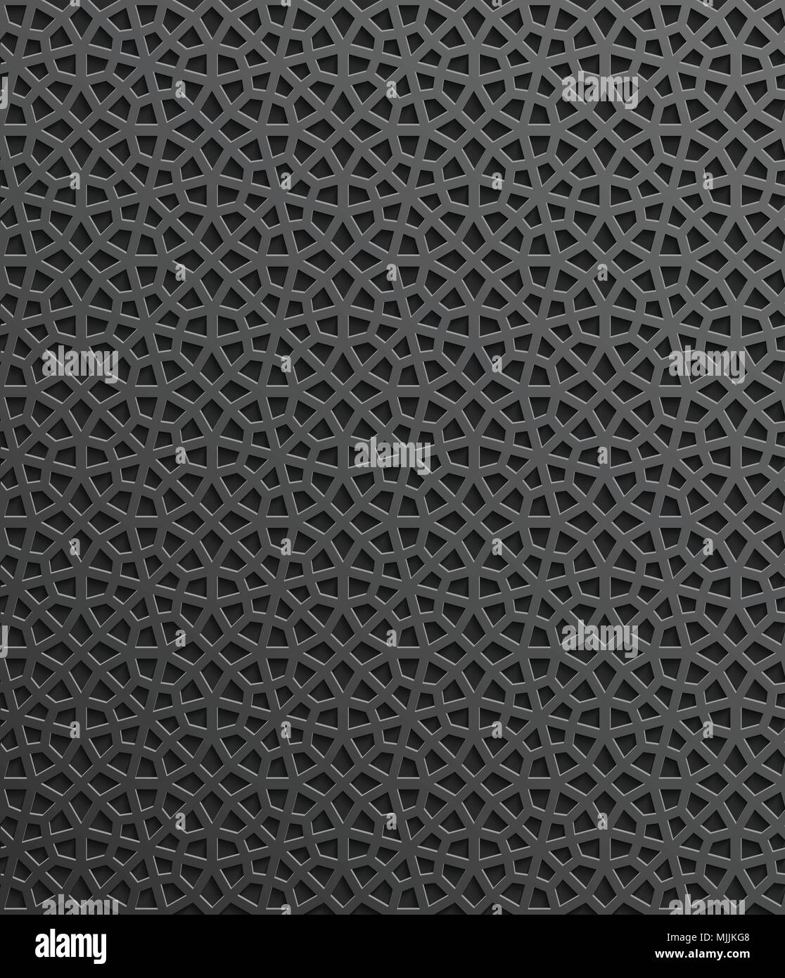 Seamless islamic pattern 3d . Traditional Arabic design element Stock ...