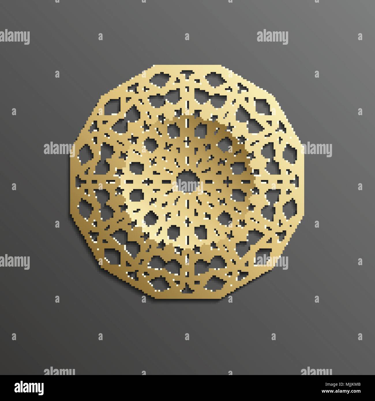 Seamless islamic pattern 3d . Traditional Arabic design element Stock ...