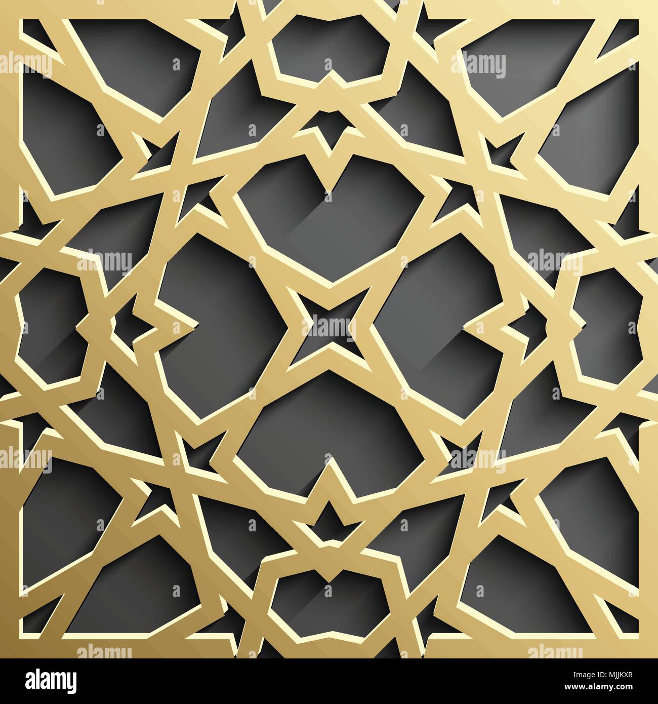 Seamless islamic pattern 3d . Traditional Arabic design element Stock ...