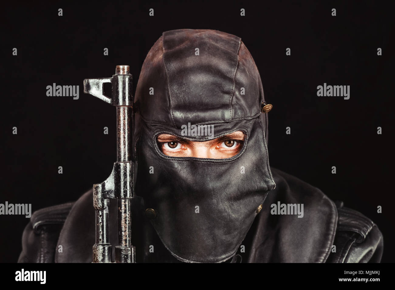 Leather mask hi-res stock photography and images - Alamy