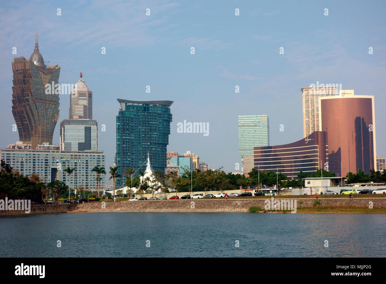 Macau skyline hi-res stock photography and images - Alamy