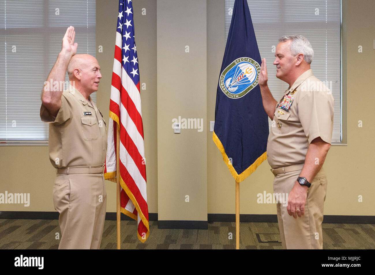 Special Operations Command South's Commander, U.S. Navy Rear Adm ...