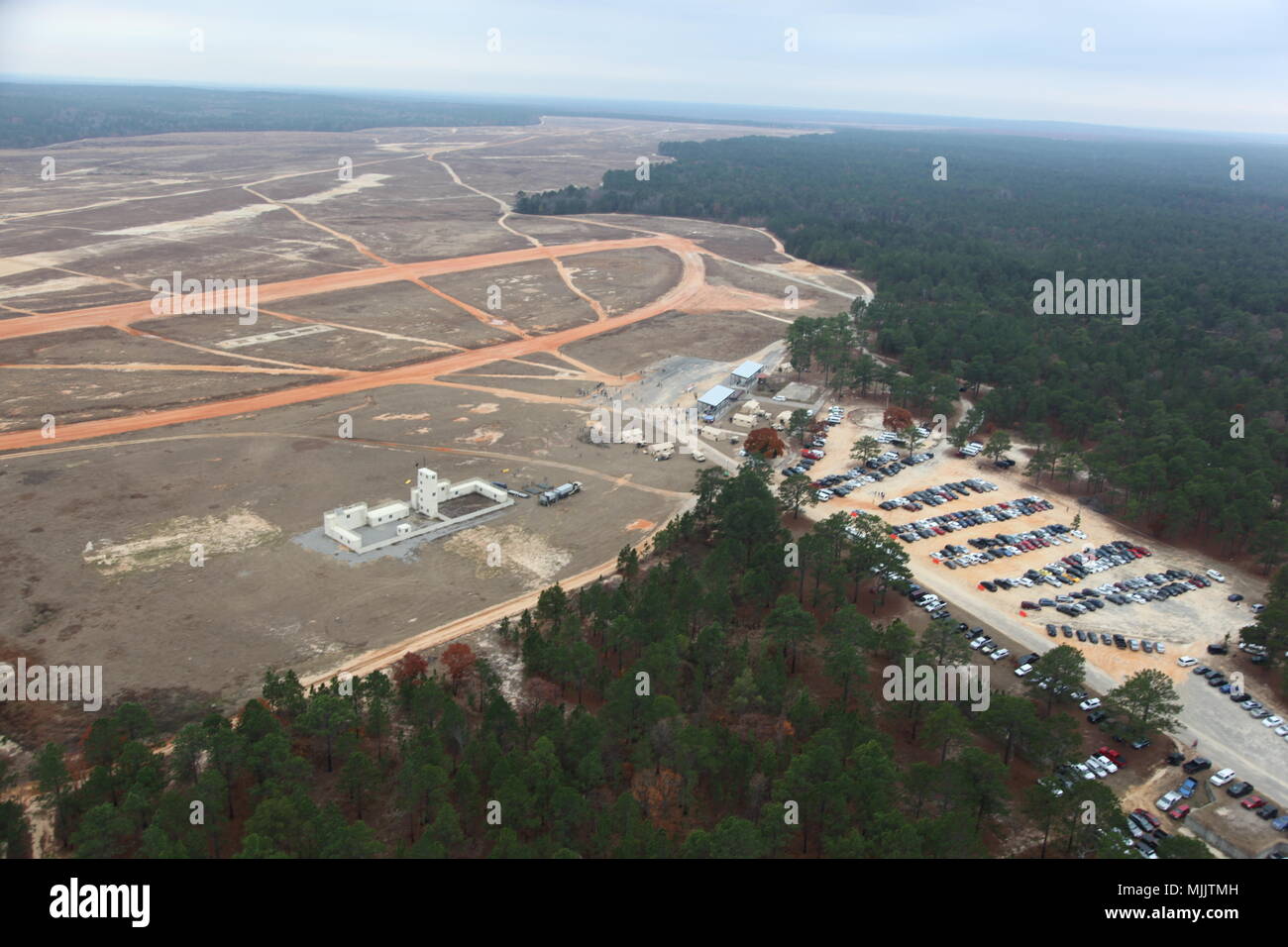 Aerial view of Sicily Drop Zone during the 20th Annual Randy Oler ...