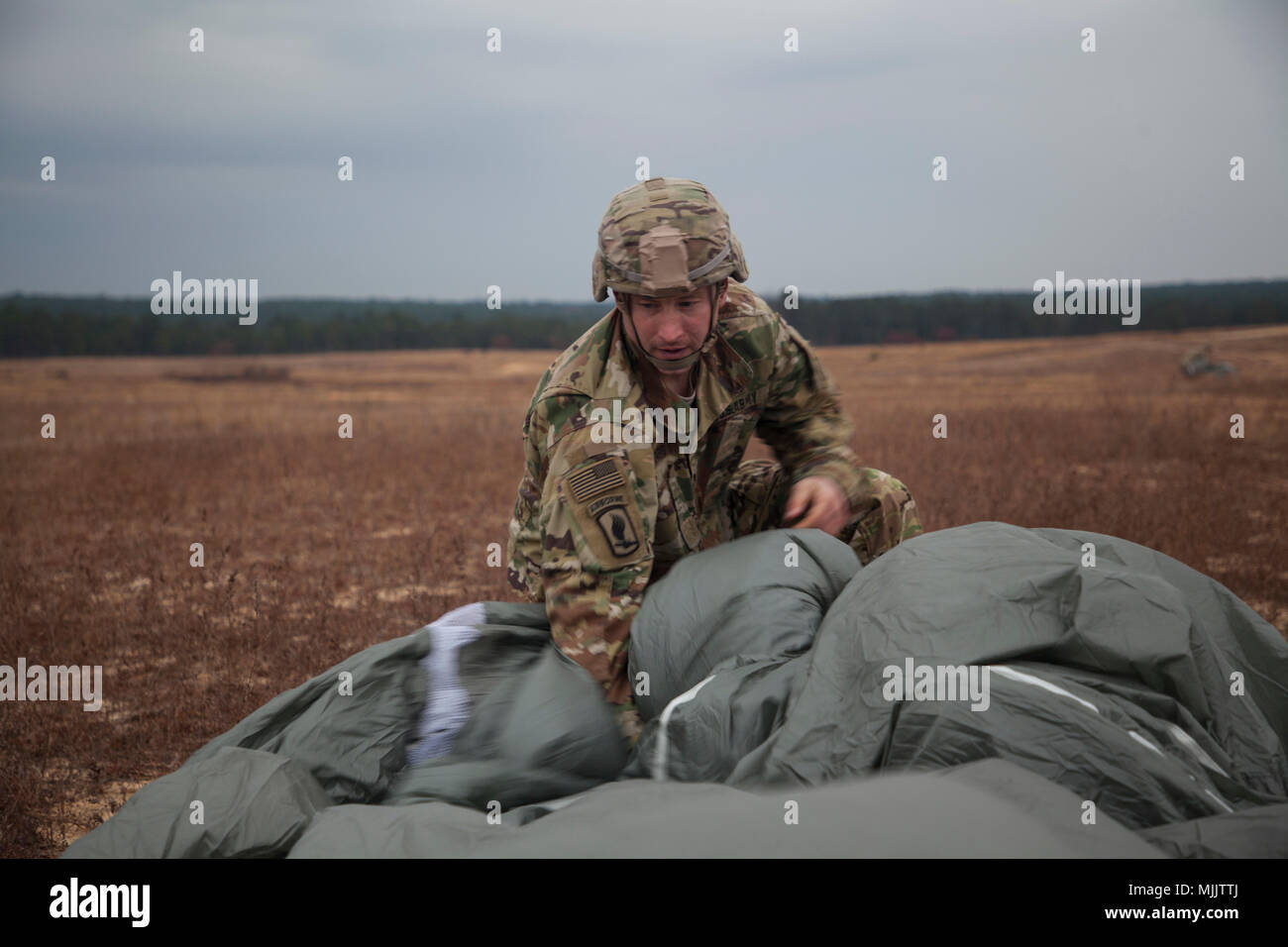 U.S. Army paratroopers Staff Sgt. Christopher Cafaro of the 5th ...