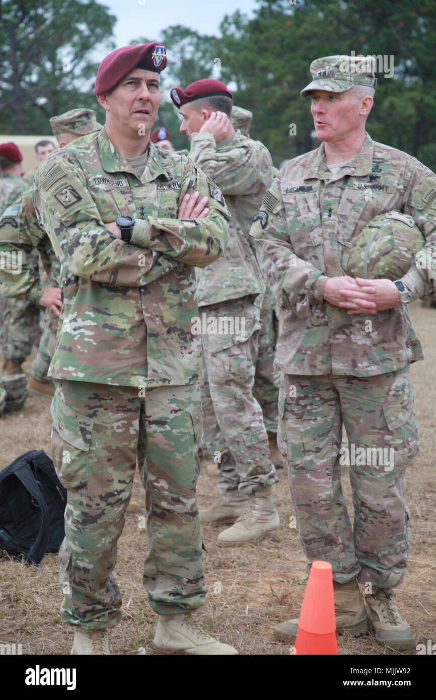 U.S. Army Lt. Gen. Stephen J. Townsend, commanding general, XVIII ...