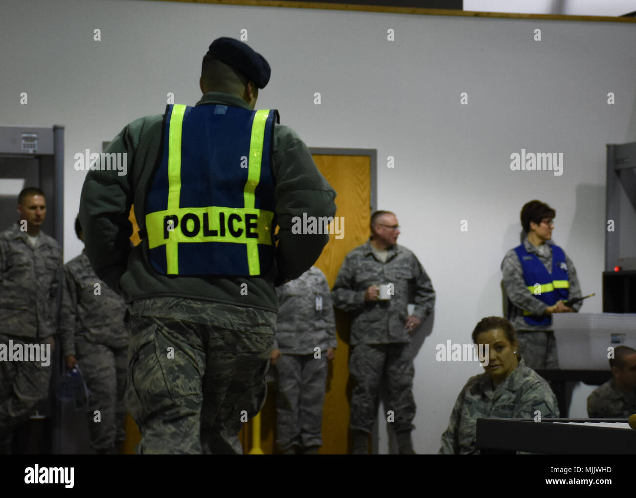 U.S. Air Force Master Sgt. Antone Baillie, the 509th Security Forces ...