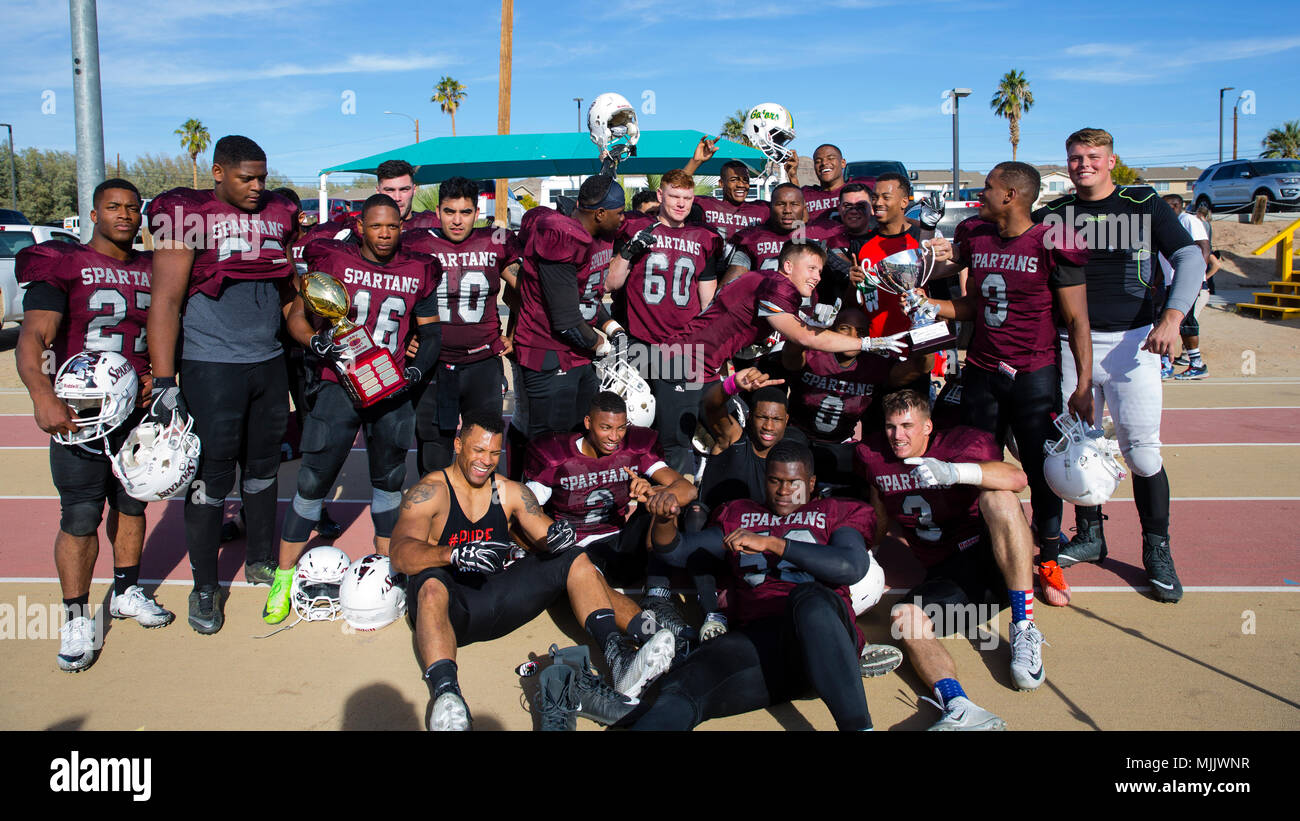 The Marine Corps Base, Headquarters and Support Battalion, football ...