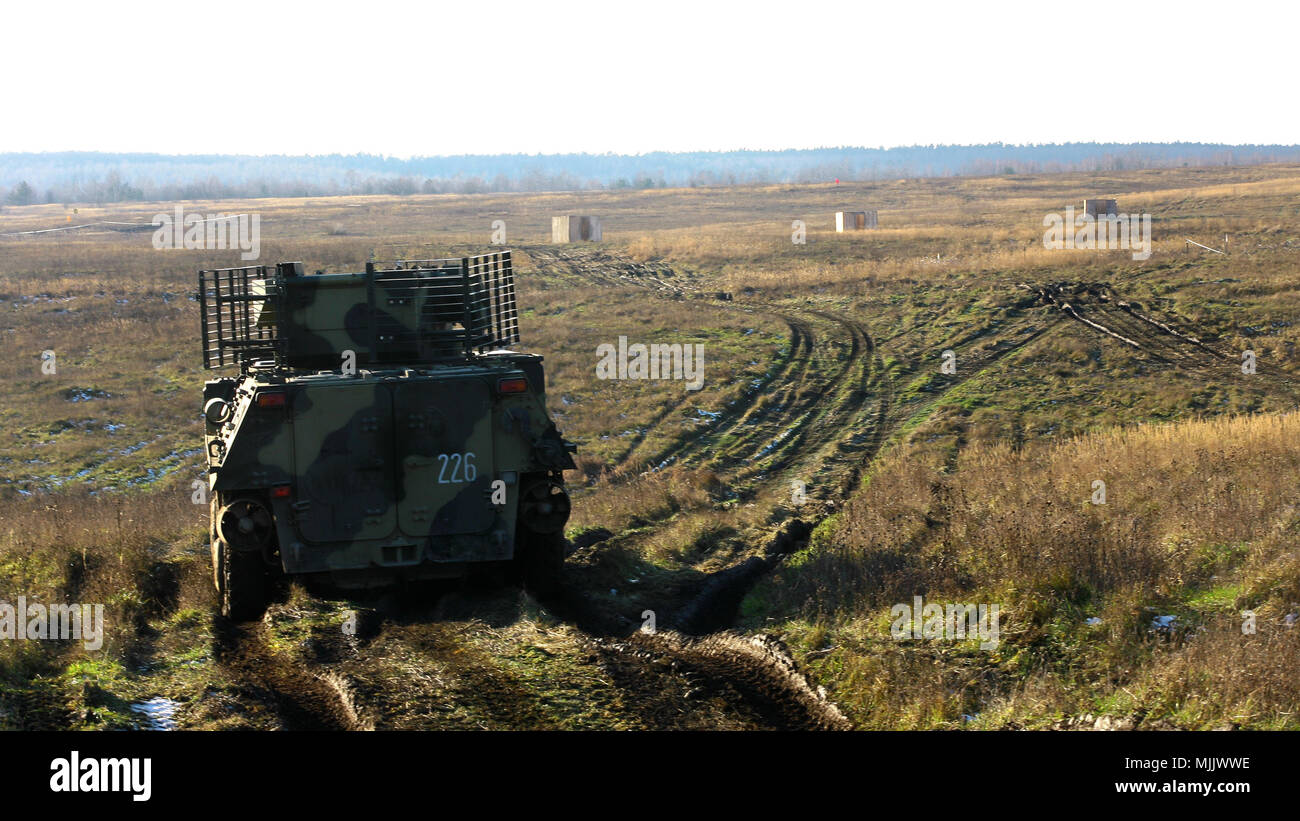 Yavoriv, Ukraine – Ukrainian soldiers assigned to 1st Battalion, 92nd ...