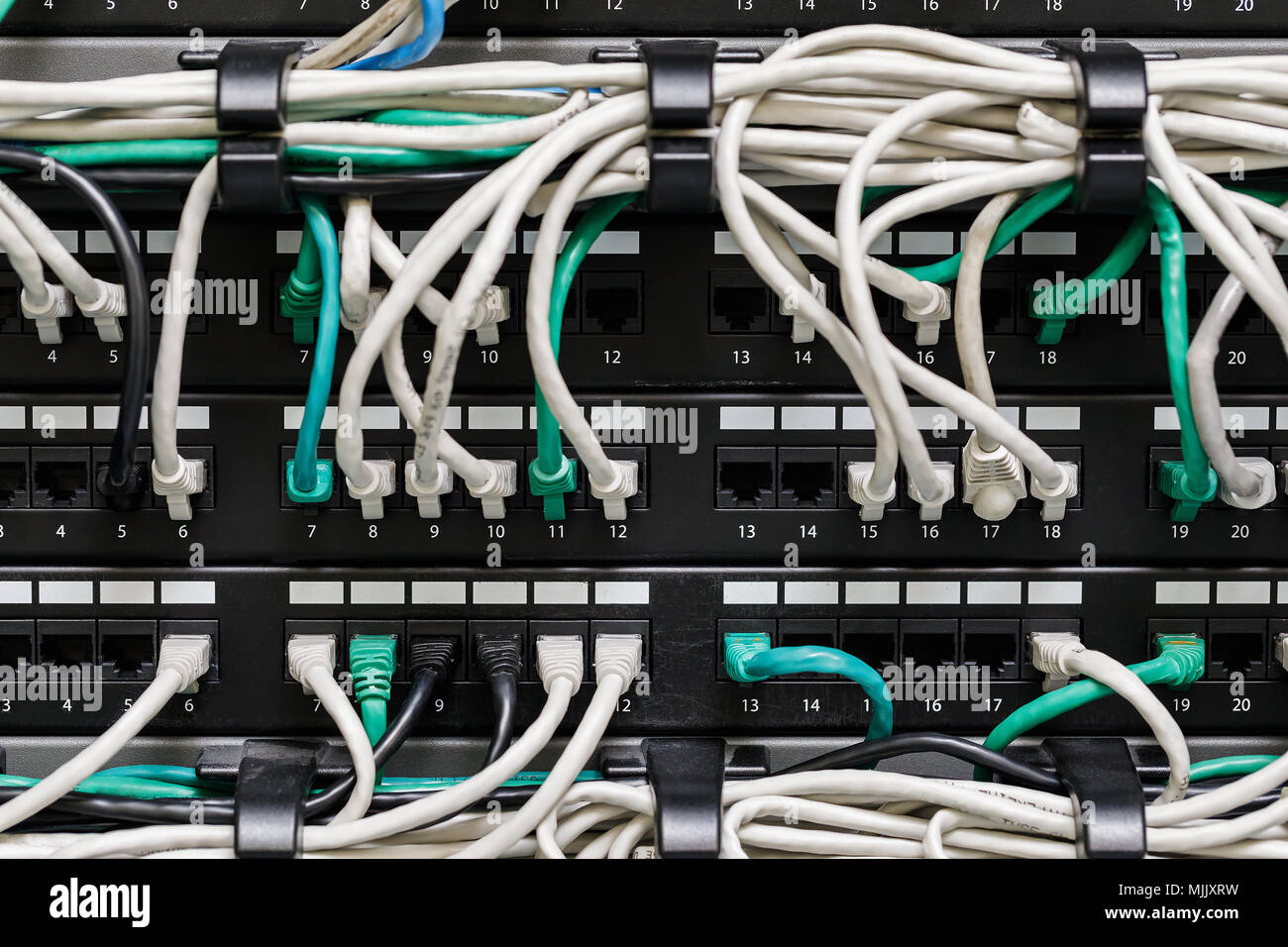 Network cables background hi-res stock photography and images - Alamy