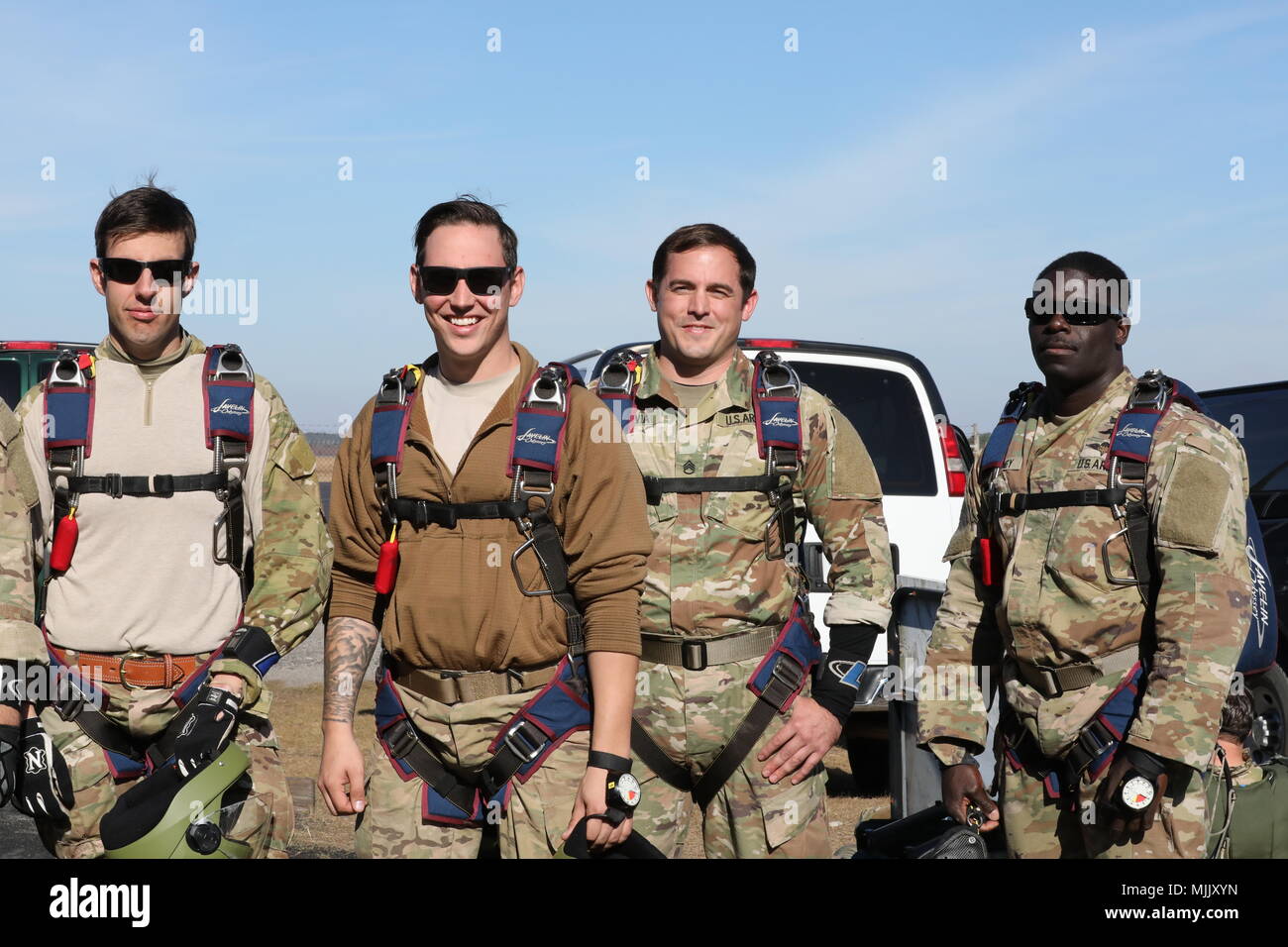 Members of the Special Operations Test Direct prepare to perform ...